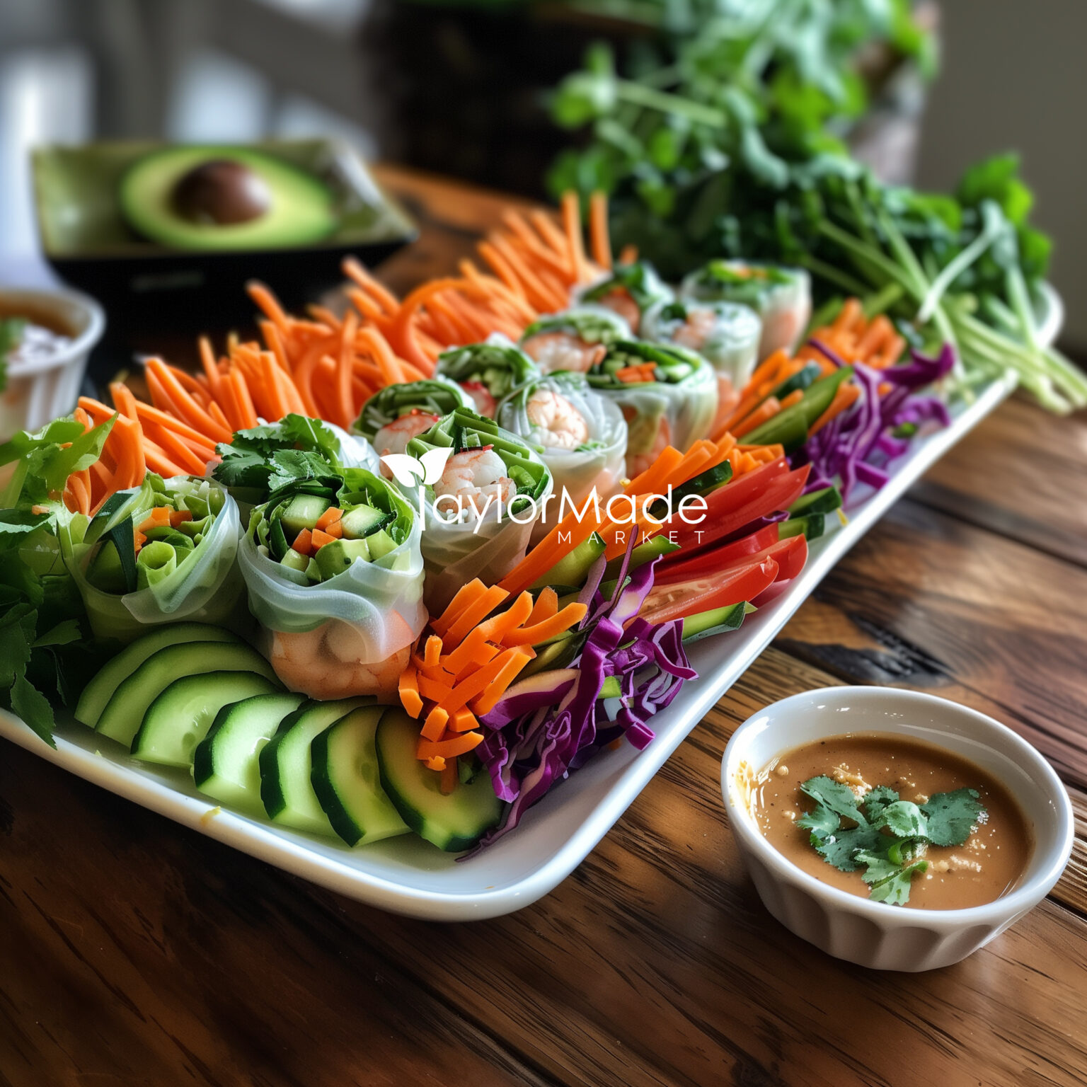 Summer Rolls, Spring Rolls & See through burritos – TaylorMade Market