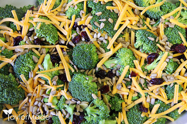 BEST Broccoli Salad – TaylorMade Market