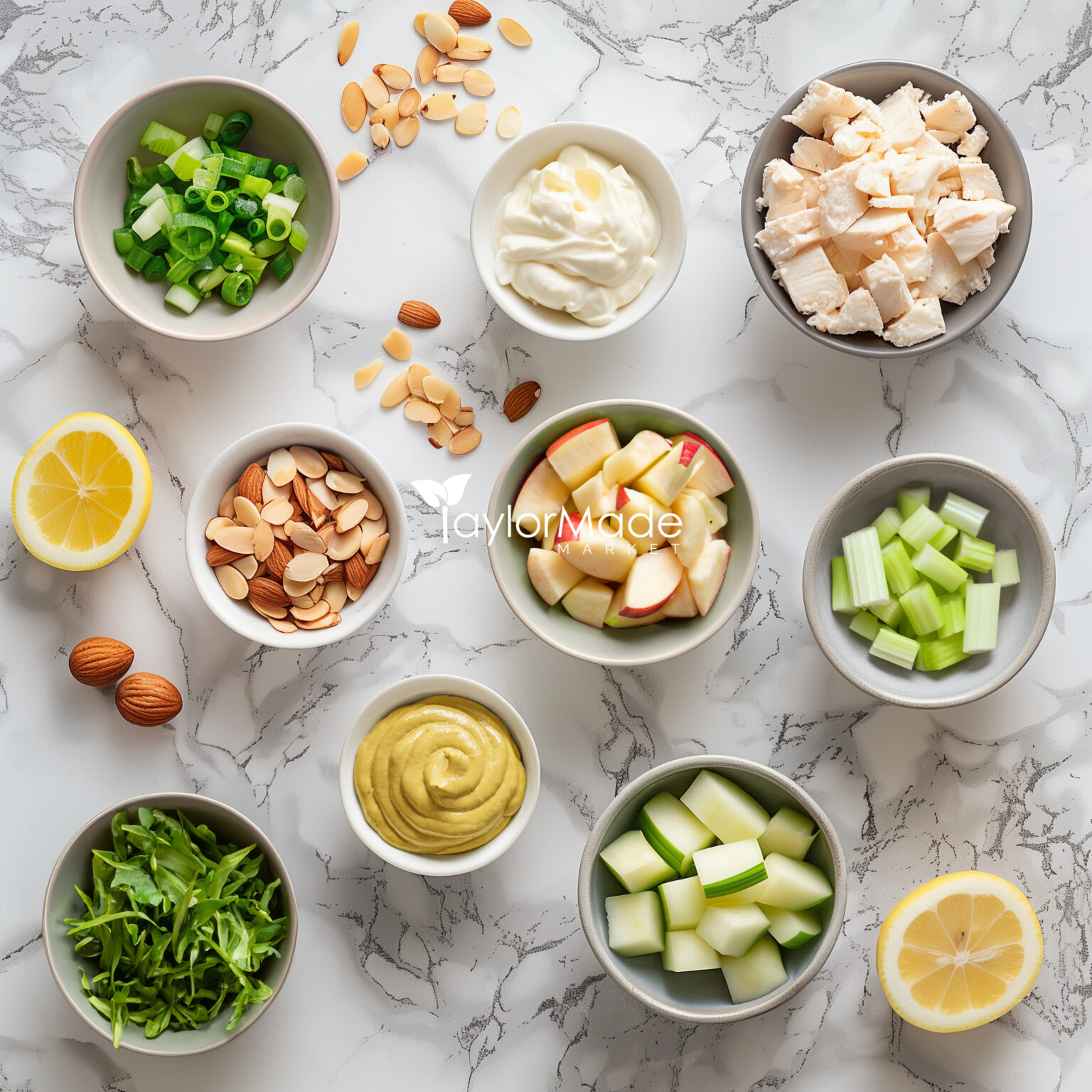 Apple Tuna Almond Salad – TaylorMade Market